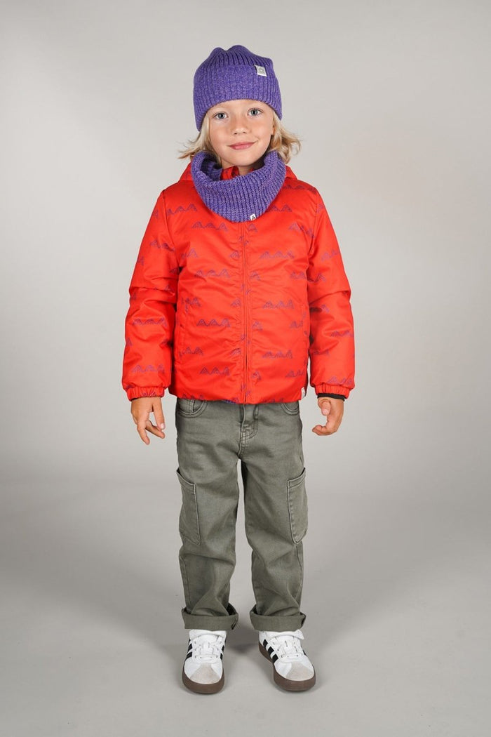 Sil Ski Jacket Orange Red - The New Chapter Store